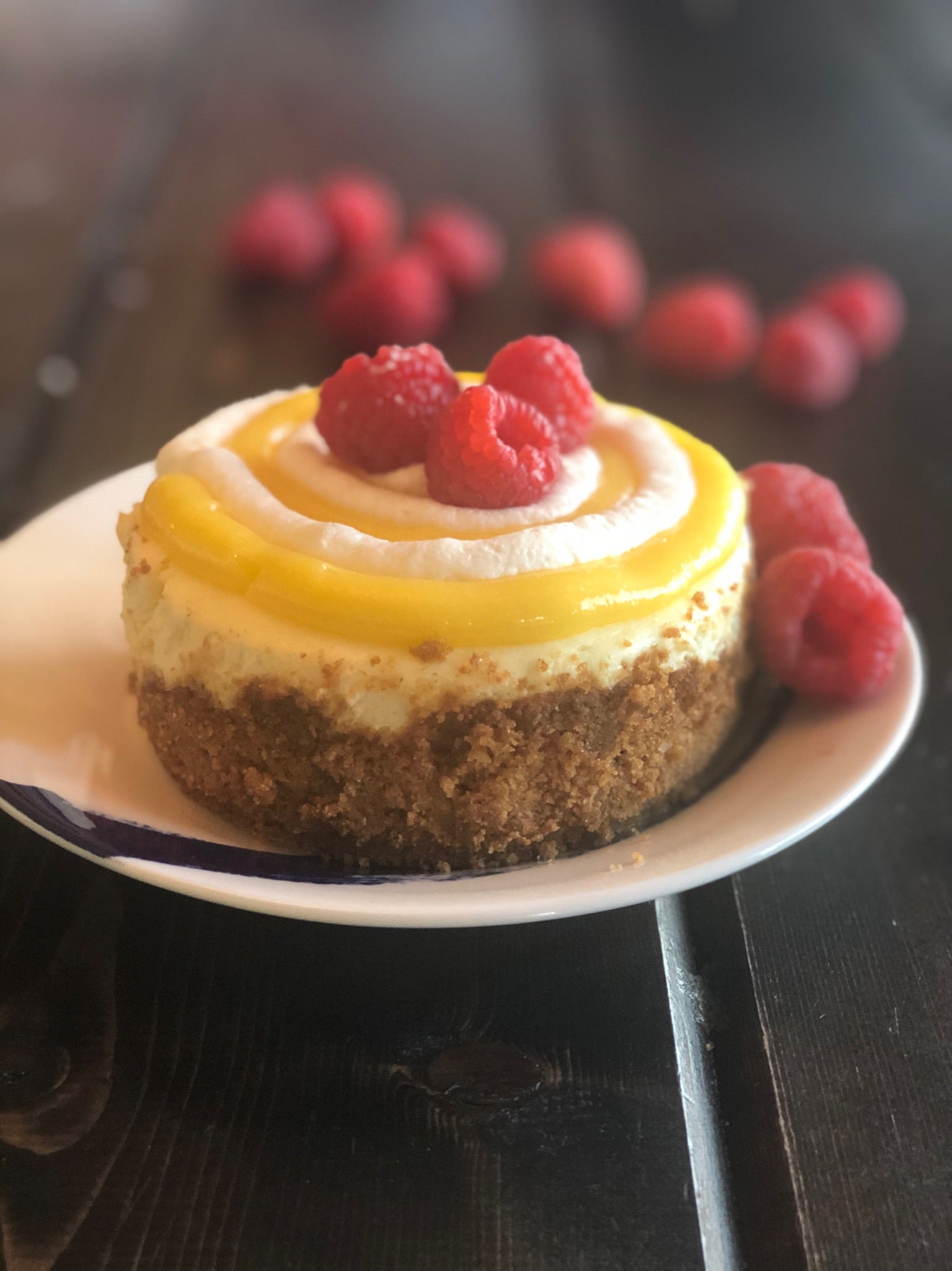 Lemon Cheesecake | The Cow Path Bakery