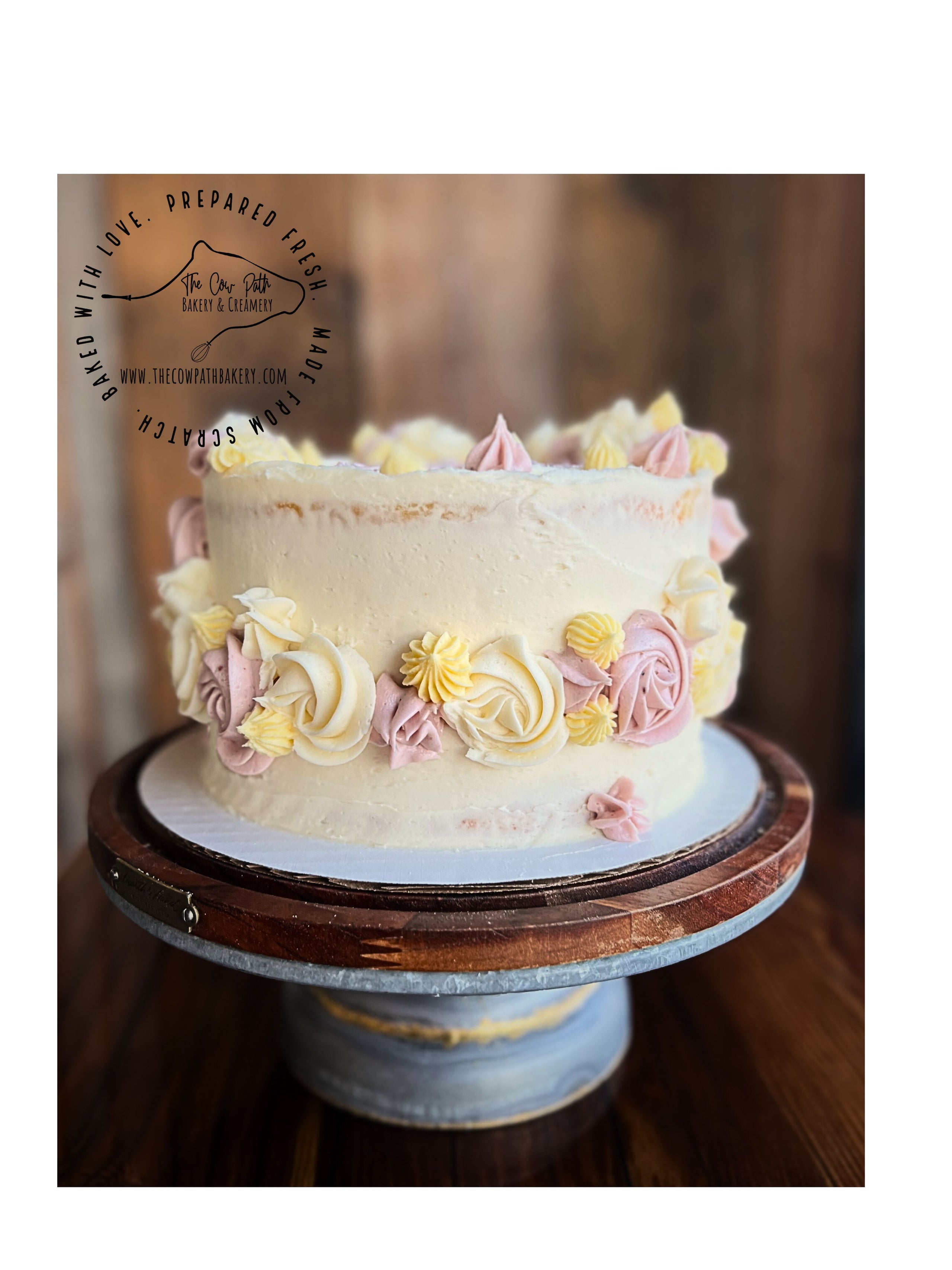 Lemon Cake | The Cow Path Bakery
